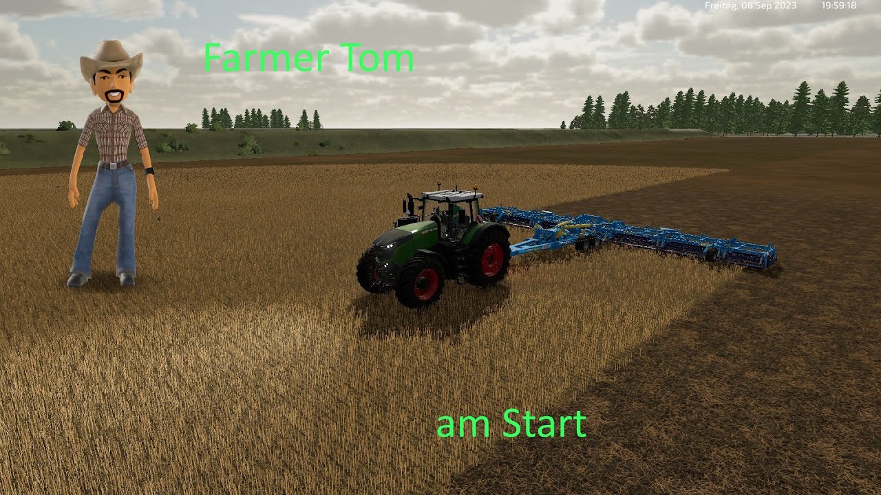 Farmer Tom am Start 3 - Der erste Lohnauftrag - YouTube