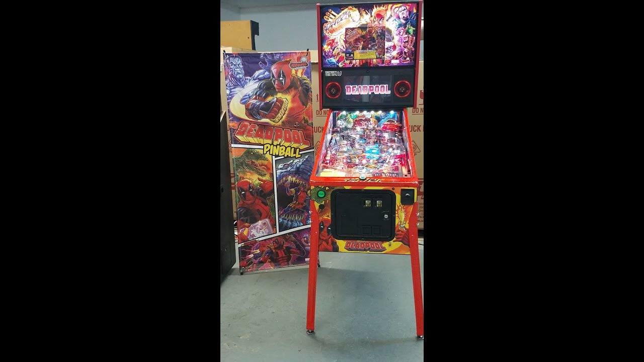 DEADPOOL LE pinball play - YouTube