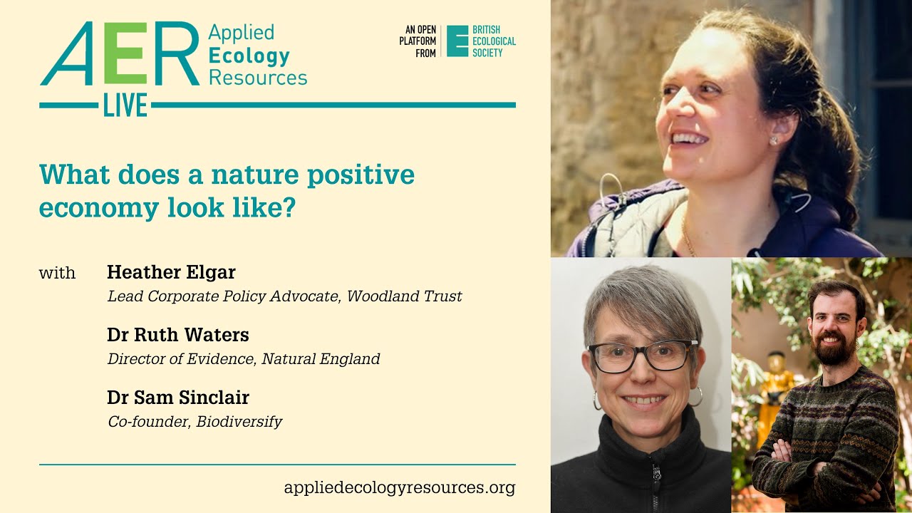 AER Live with Heather Elgar, Ruth Waters and Sam Sinclair – Nature ...