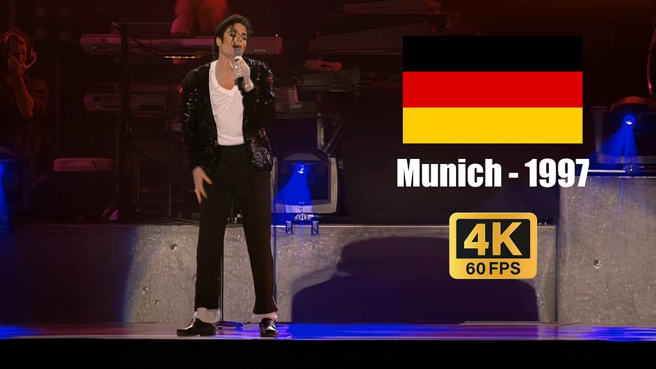 Michael Jackson | Billie Jean - Live in Munich July 6th, 1997 (4K60FPS ...