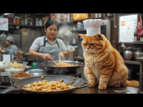 🐱 Oyen Belajar Jadi Penjaga Warung Makan! Bikin Pelanggan Takut atau Gemas? 😂