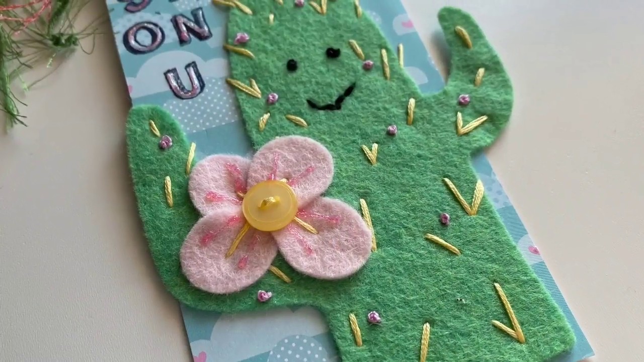 Cactus Valentine Tag featuring ScanNCutDX - YouTube