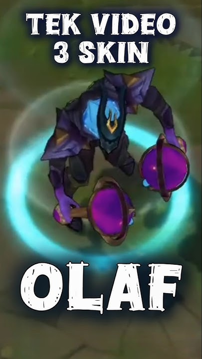 BAŞIBOZUK KOSTÜMLER 💥 ~ (LOL OLAF CUSTOM SKİNS) - YouTube