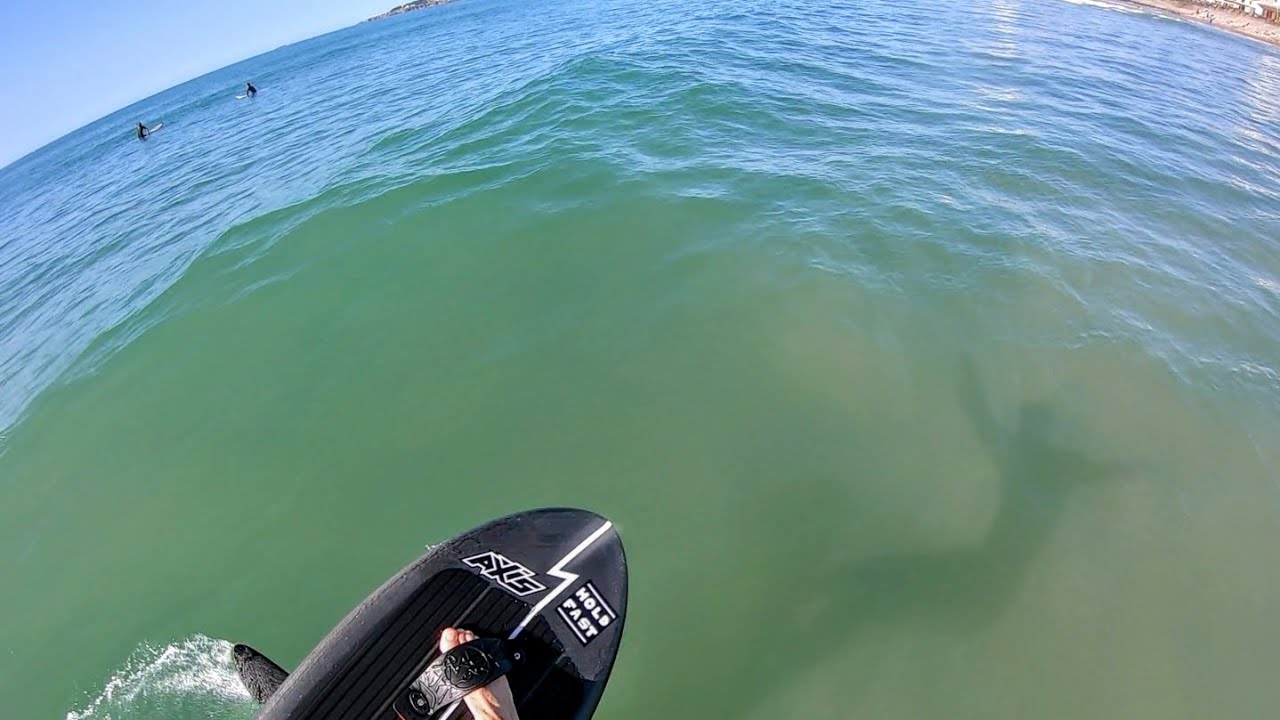 Sick prone foiling sesh - Vendée, France - YouTube