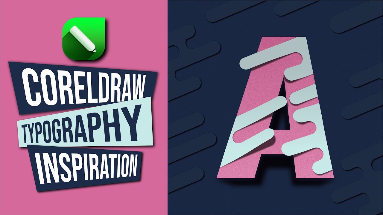 ReCreate Trend Typography Style Effect in CorelDraw | Coreldraw Tips ...