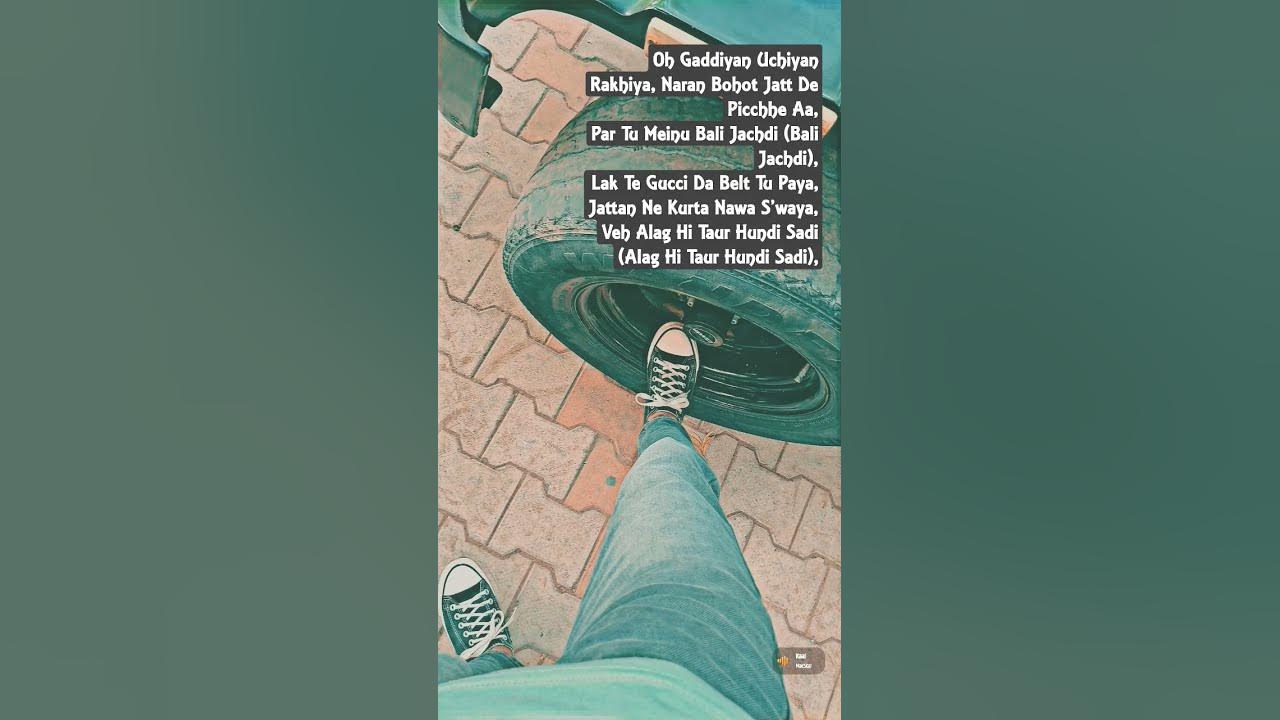 Par Tu Meinu Bali Jachdi Bali Jachdi Lak Te Gucci Da Belt Tu Rels