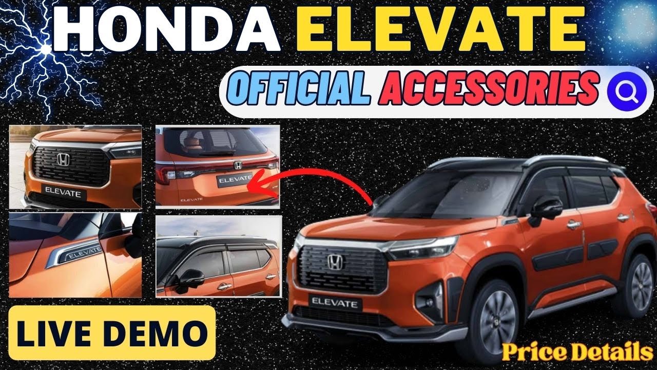 Honda Elevate Accessories I Honda Elevate 2025 Accessories price ...