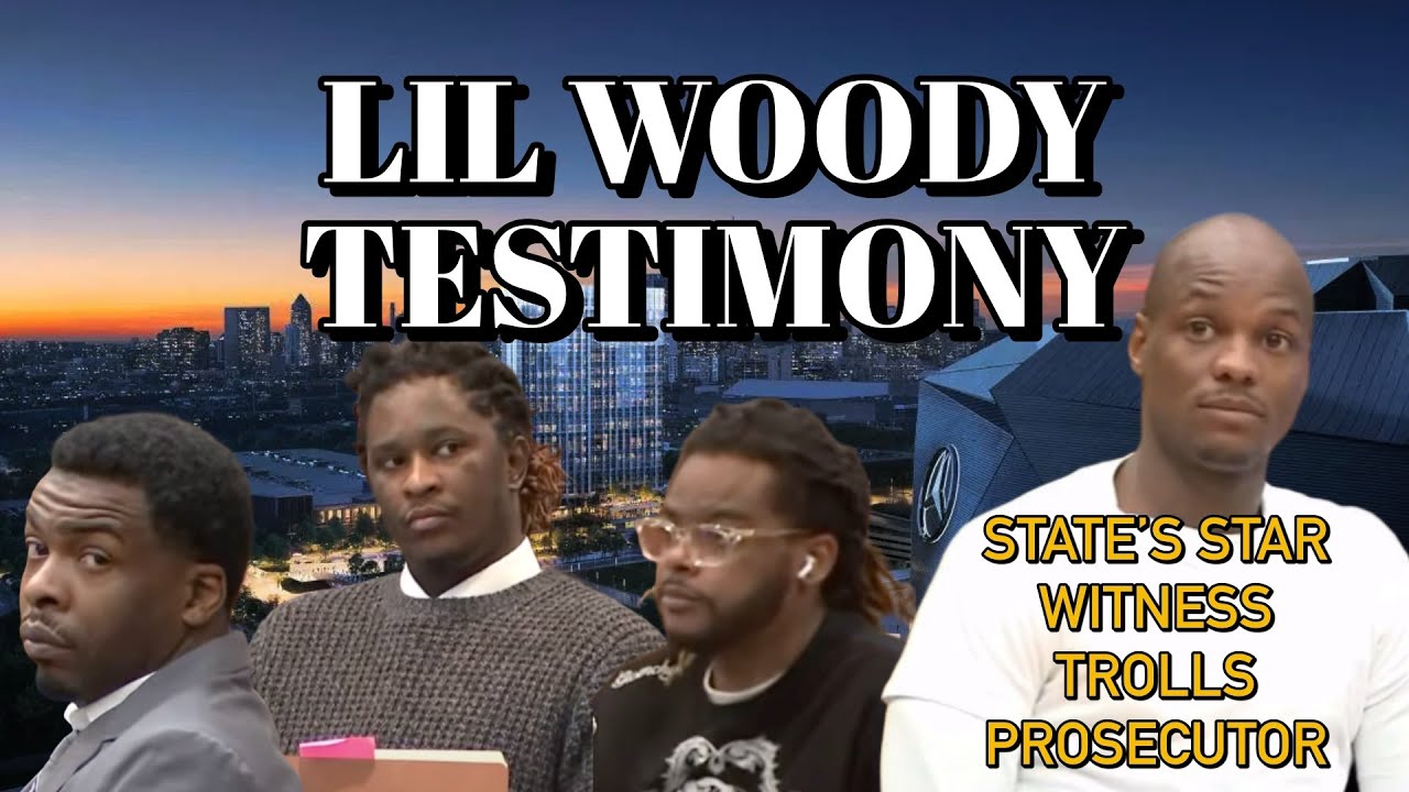 Lil Woody funny moments in Young Thug Trial - YouTube