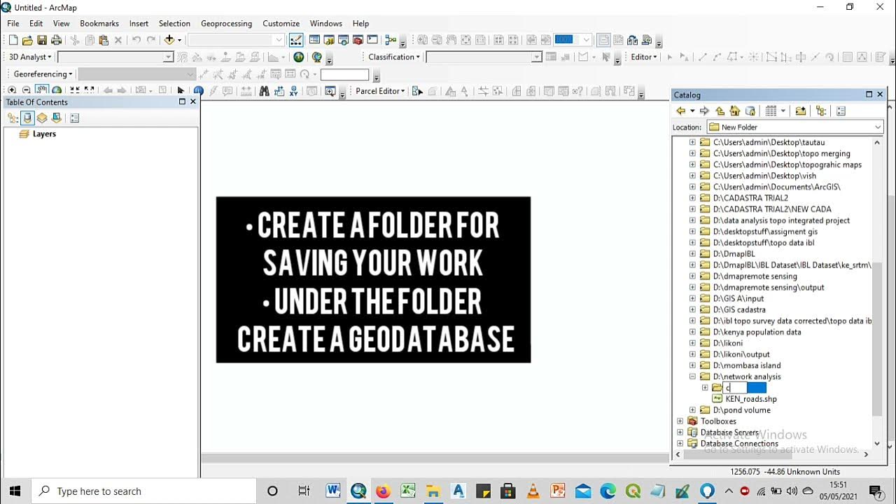 Fixing Topology errors in ArcGIS - YouTube