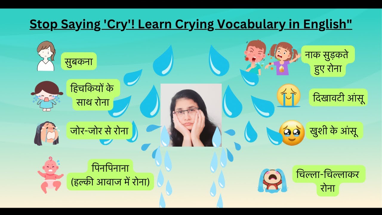 सुबकना या हिचकियों के साथ रोना: इनके लिए 'CRY' word use करना सही है ...