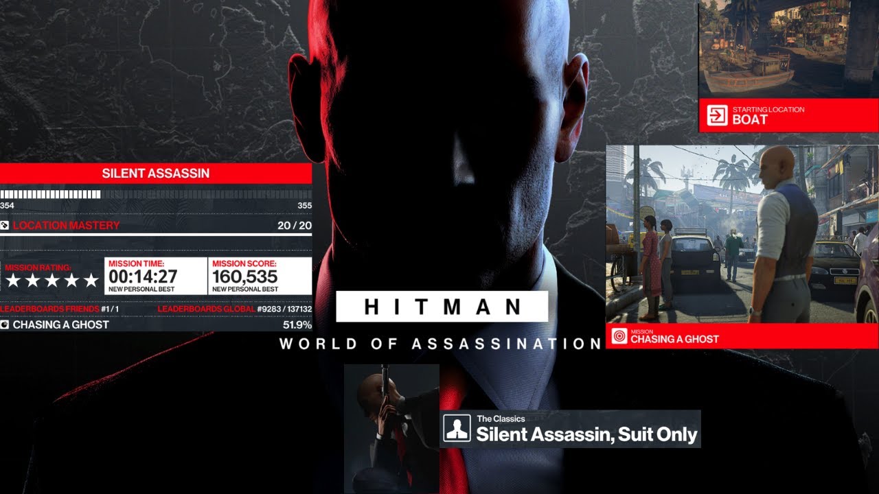 HITMAN™ 2 | Mumbai | Mission 10=Chasing a Ghost | Silent Assassin Suit ...