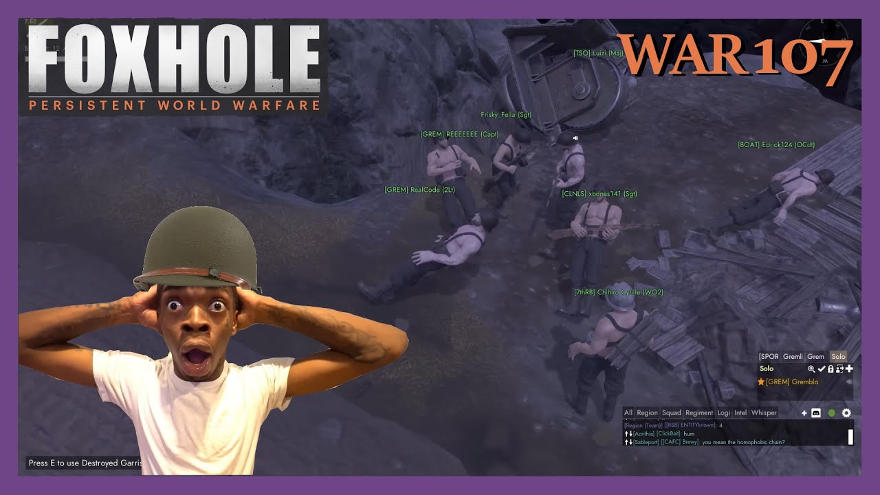 Foxhole Crazy Game Breaking Bug Discovered - YouTube