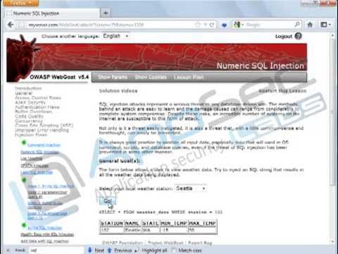 Java Secure Coding: Input Validation 2 3 SQL Injection - YouTube