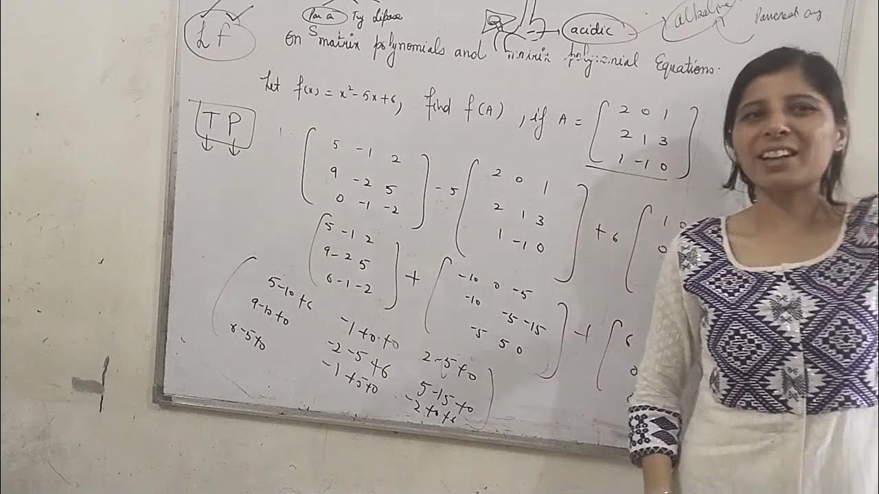 Multiplication matrices - YouTube