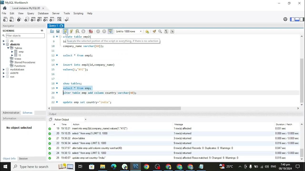 MySQL-Alter commands_lecture-3 - YouTube