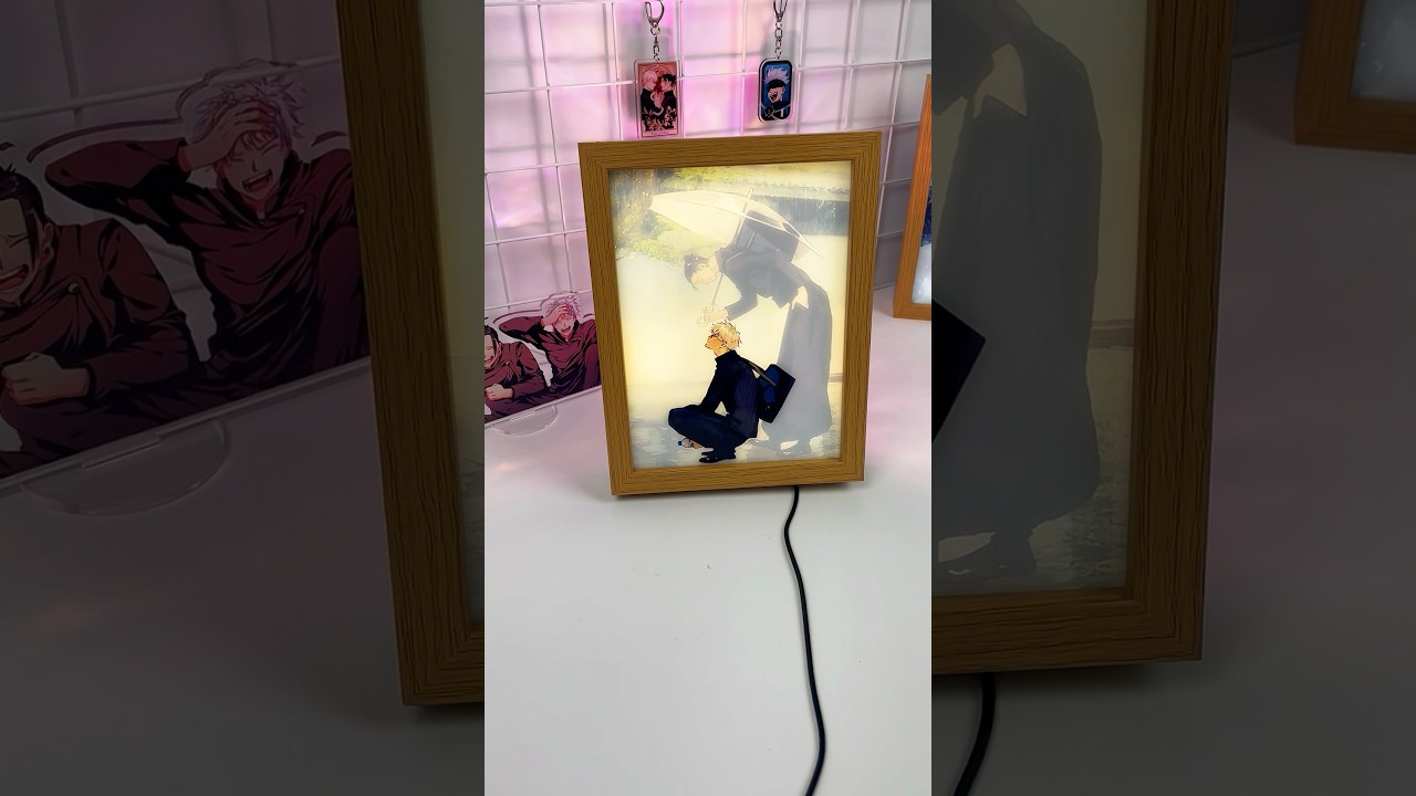 JJK Gojo & Geto Themed Light Painting😭🖼️ #Shorts #viral #jujutsukaisen ...