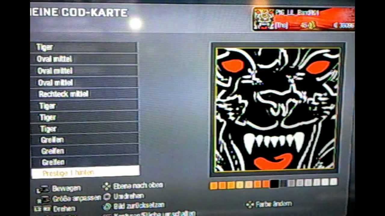 Best Black Ops Emblem Tutorials "Golden Tiger" [HD] - YouTube
