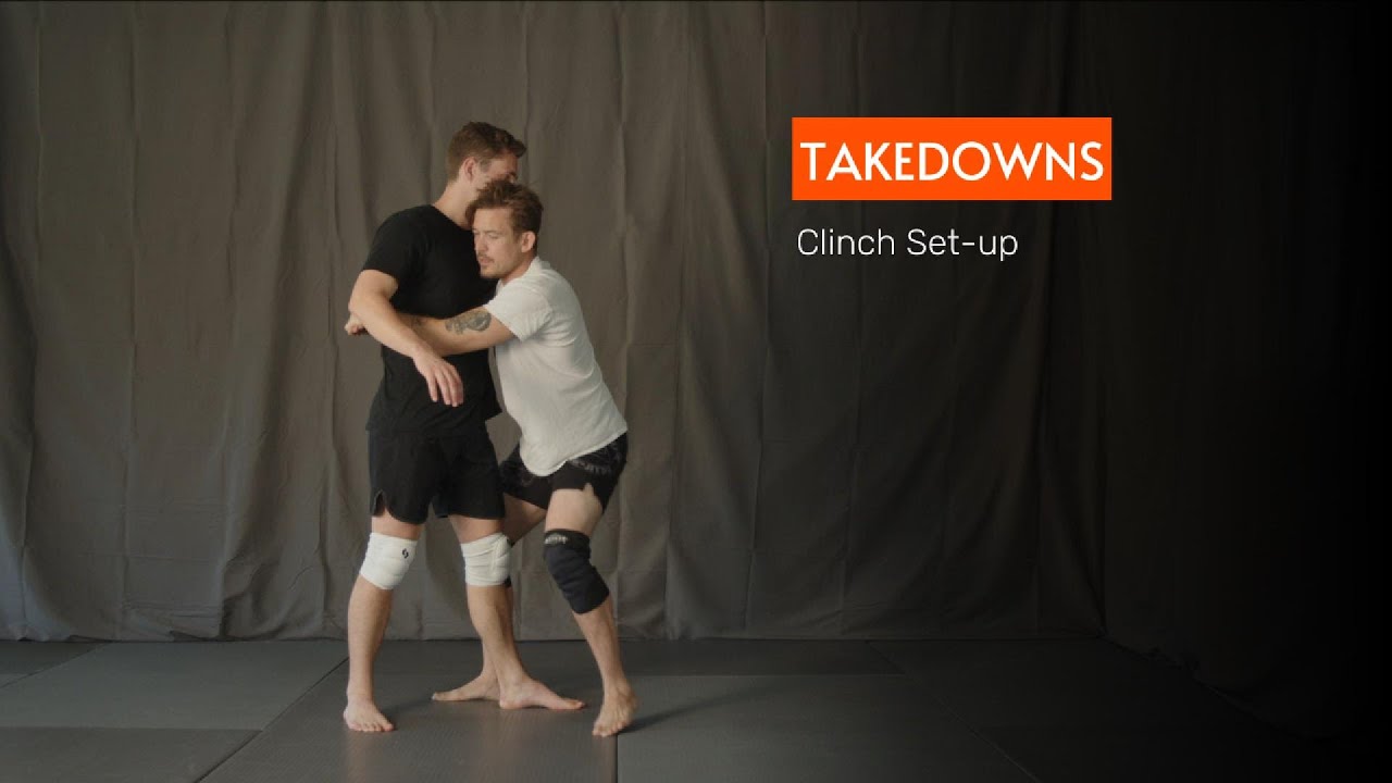 BJJ Clinch set-up for safe takedowns - YouTube