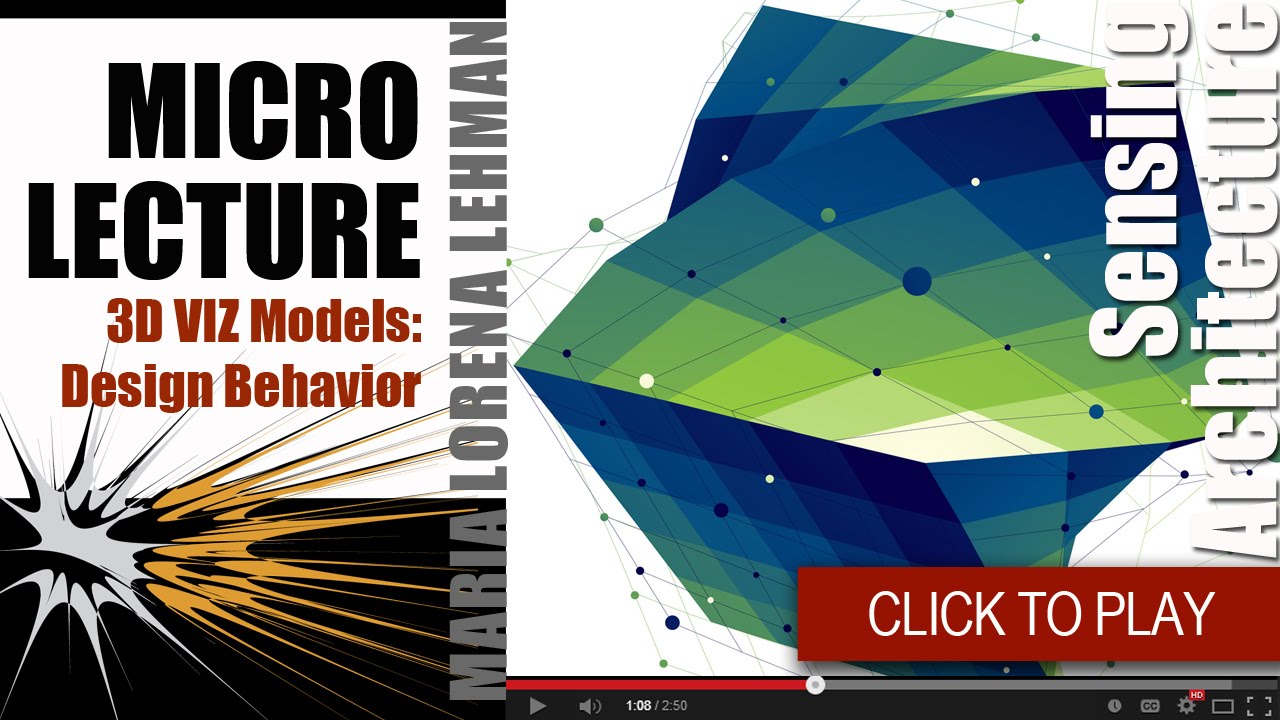 Use 3D VIZ Models to Create Design Behaviors - YouTube