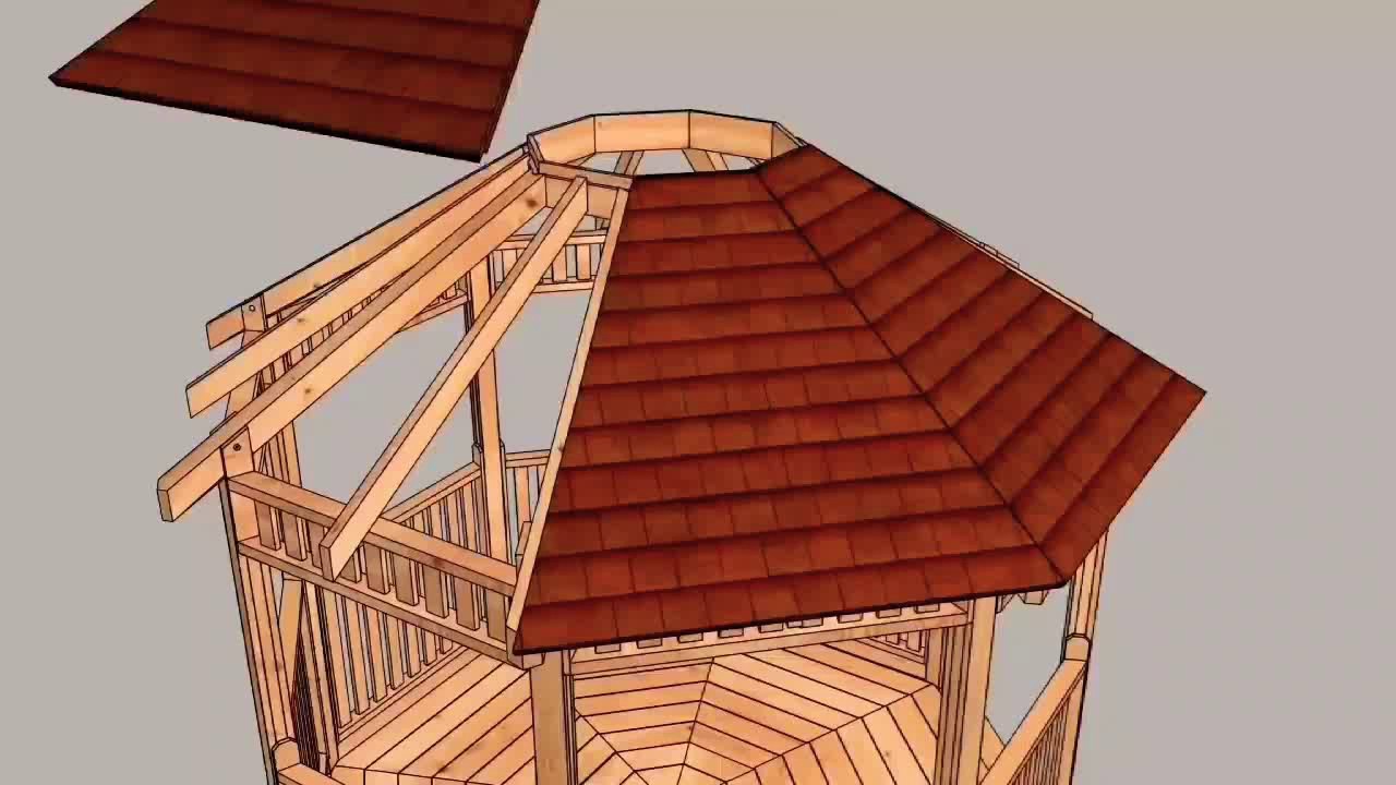 como hacer un caney circular - YouTube