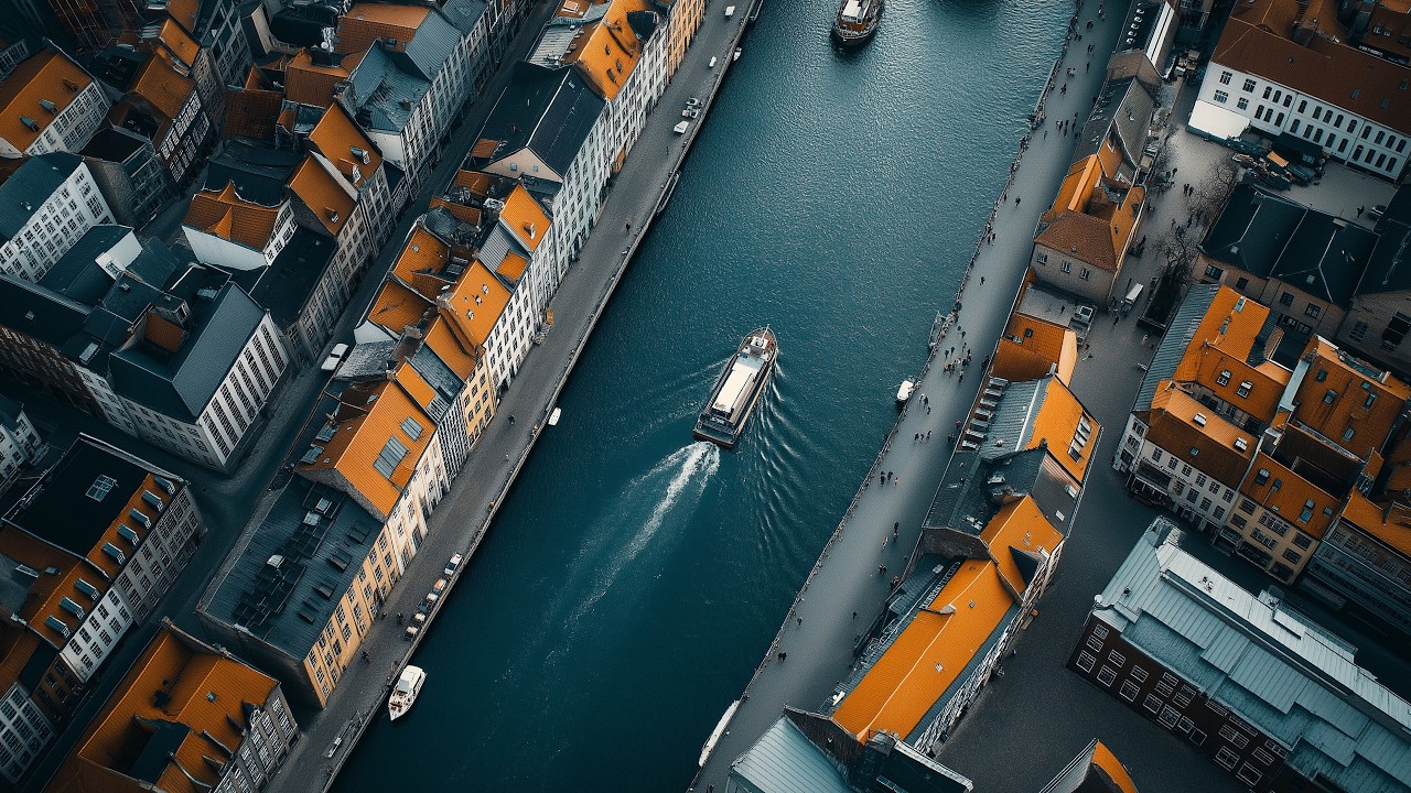 Copenhagen Skyview: Breathtaking Drone Footage of Denmark's Jewel in 8K ...