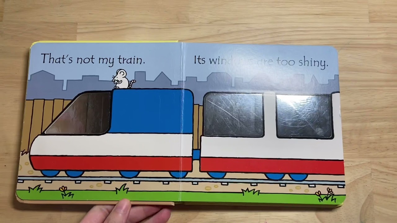 Book preview: That’s not my train - Usborne touch and feel - YouTube