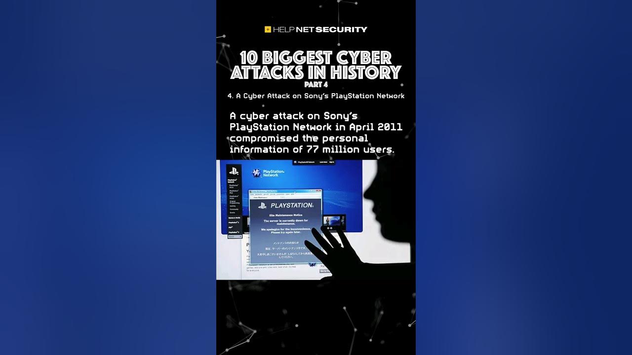 10 biggest cyber attacks in history Pt 4 #cybersecurity #attacks #hackers #countdown #shorts ...