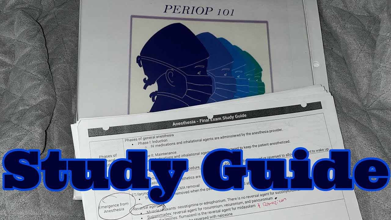 AORN Periop 101 Exam Study Guide - YouTube