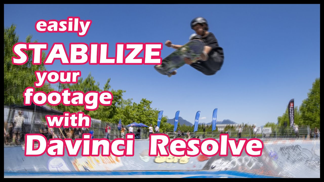 How To Stabilize Your Footage in Davinci Resolve - YouTube