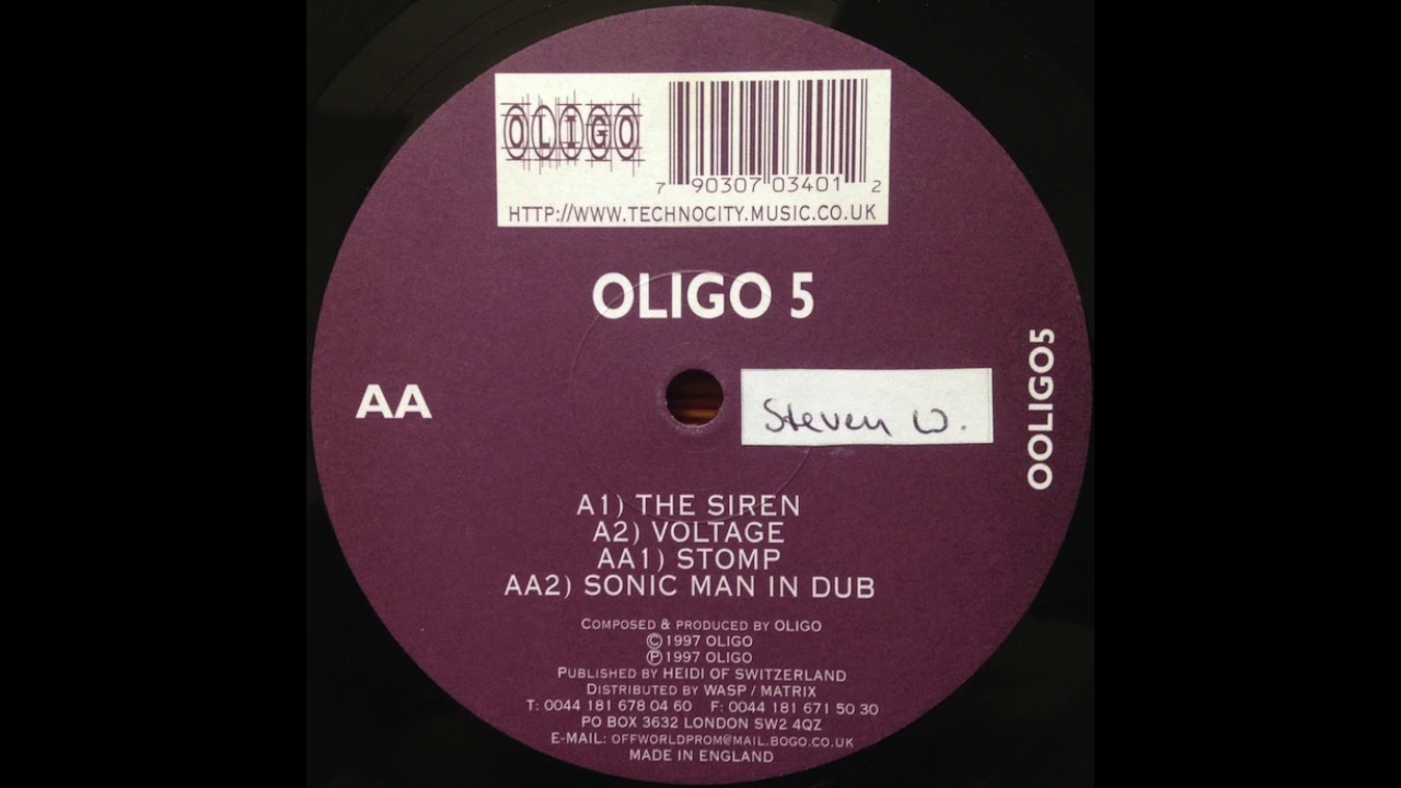 Oligo - Sonic Man In Dub - YouTube