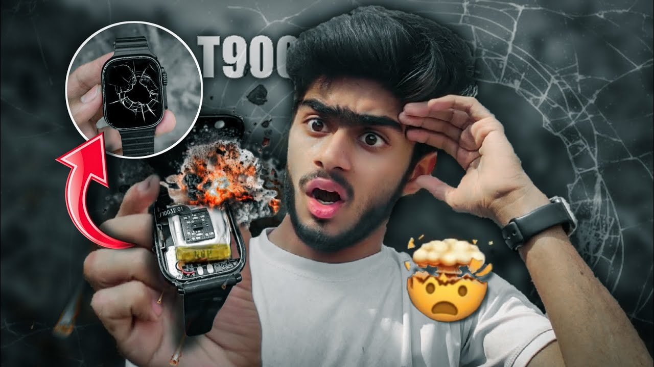 T900 Battery "BLAST"💥 OMG Smart Watch T900 Ultra EXPLODE 😱 | Don't Do This In T800/T900 | You ...