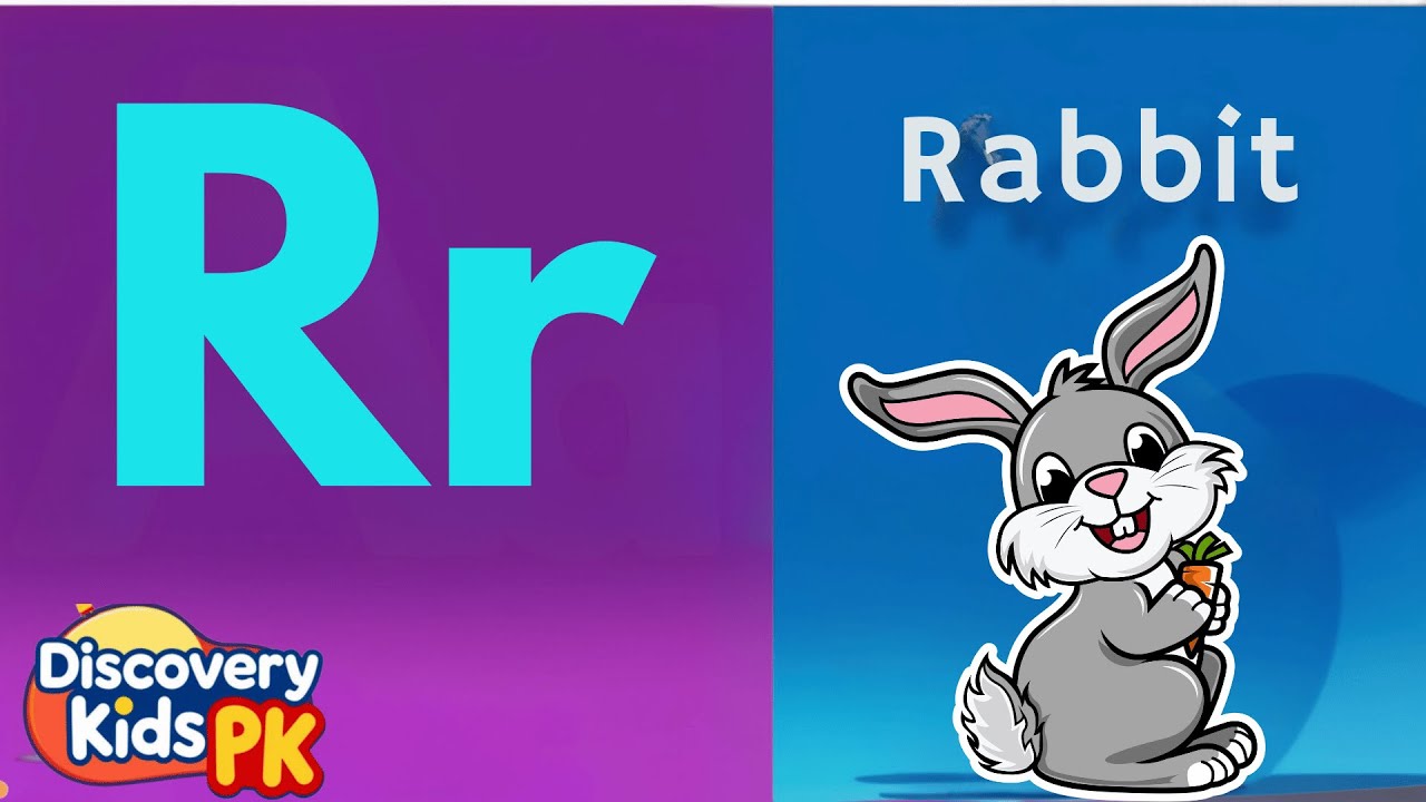 R for Rabbit Poem | The ABC Phonics | @discovery Nursery Rhymes & Kids ...