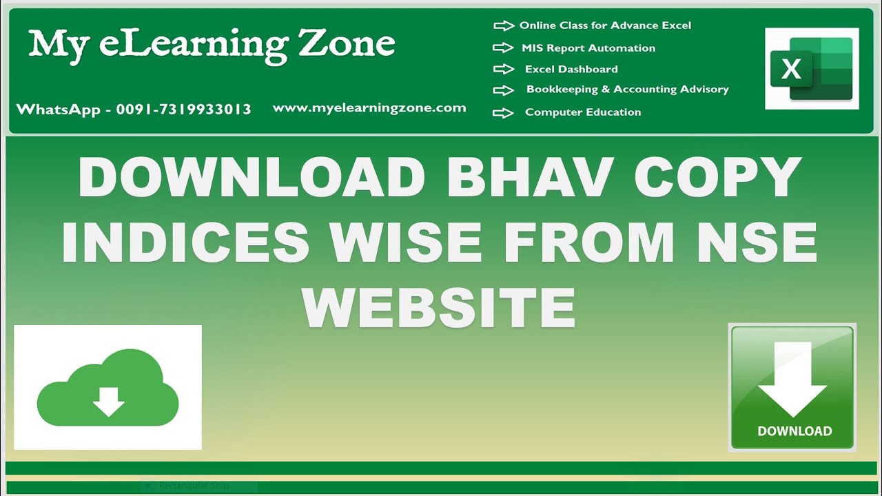 How To Download Bhav Copy Indices Wise II Index Wise BhavCopy YouTube How To Download Bhav Copy Indices Wise II Index Wise BhavCopy YouTube
