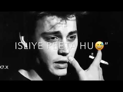 Cigarette smoke sad status video