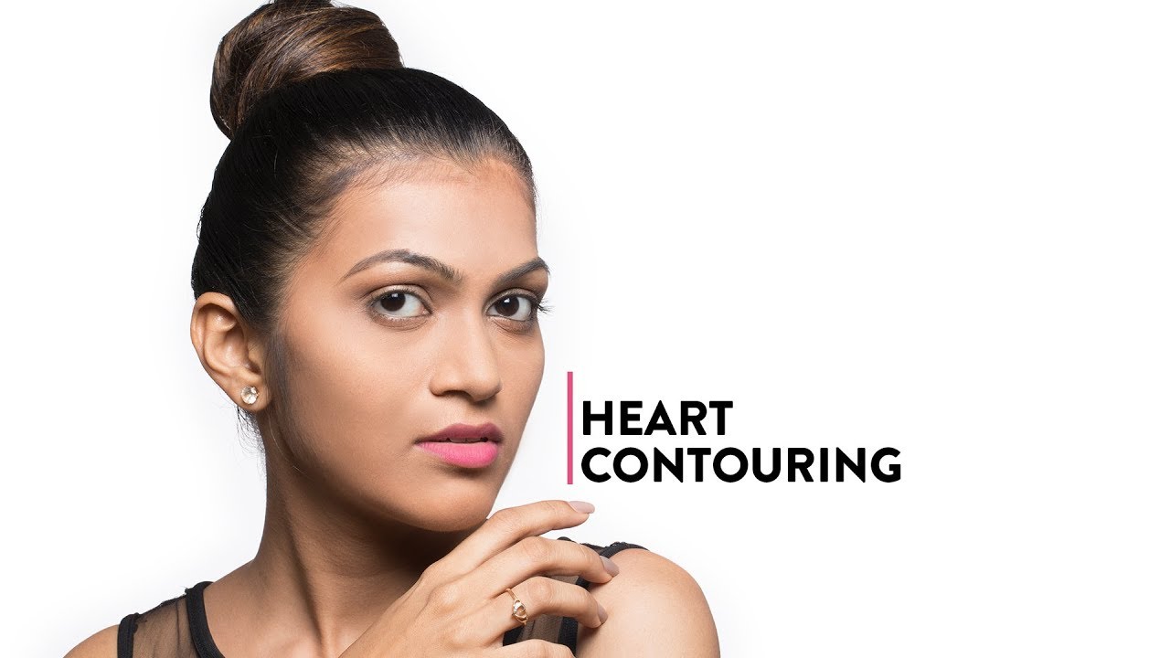 Heart Contouring Makeup Trend | How To Contour | MyGlamm - YouTube