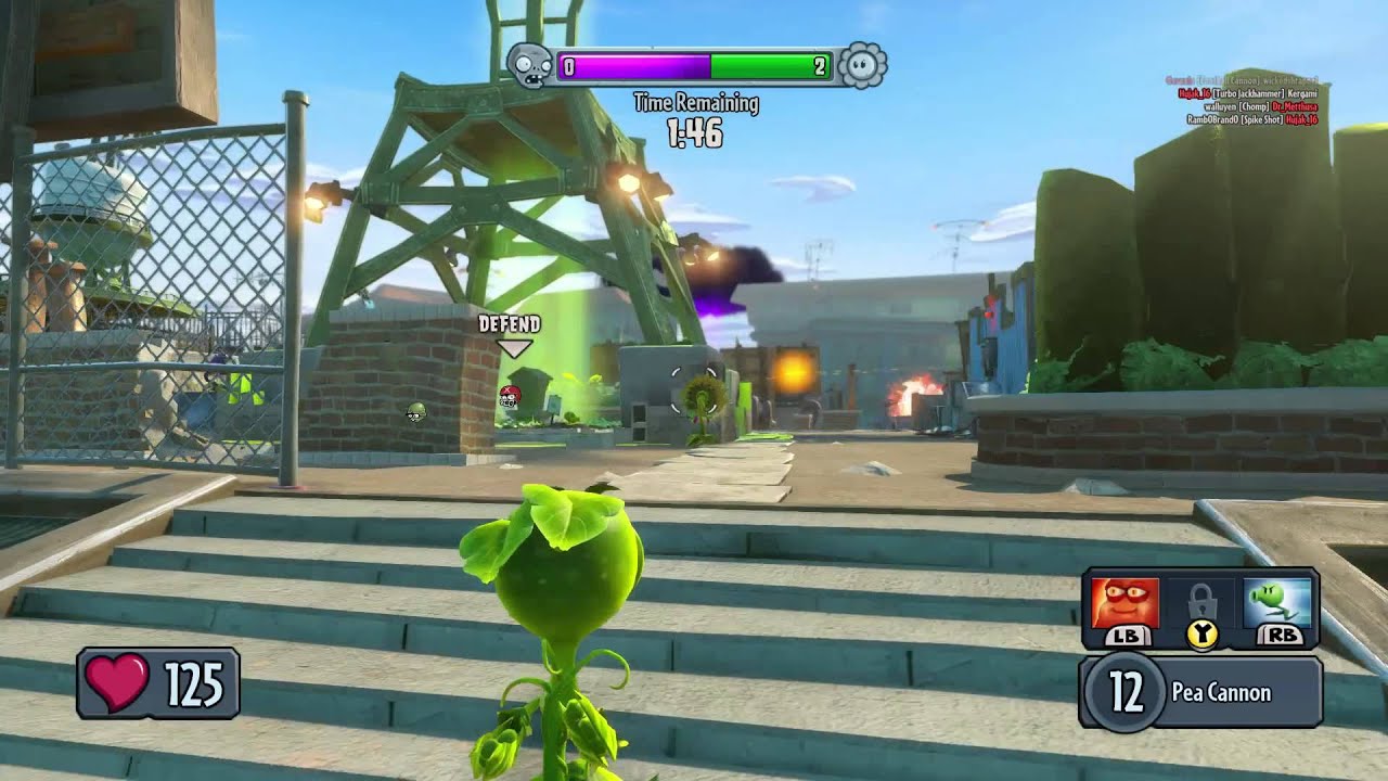 Plants vs Zombies Garden Warfare PC MLG Legit - YouTube