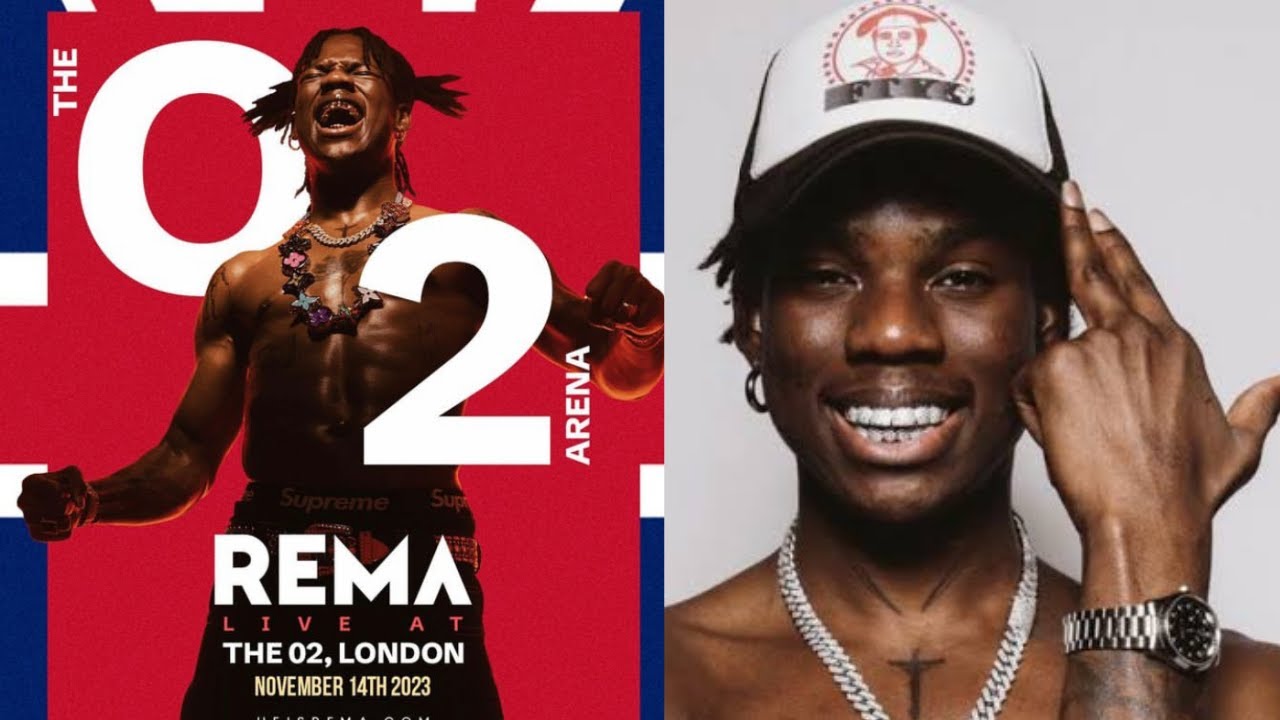 Rema Set To Shutdown O2 Arena With Calm Down - YouTube