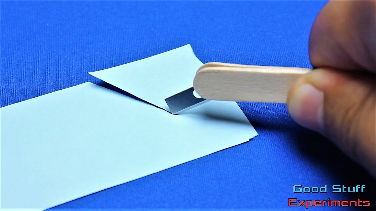 How to Make a Simple Utility Knife - YouTube