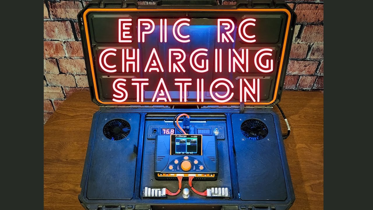 Epic RC Charging Station with iCharger 406 Duo... Part 2- The Upgrades ...
