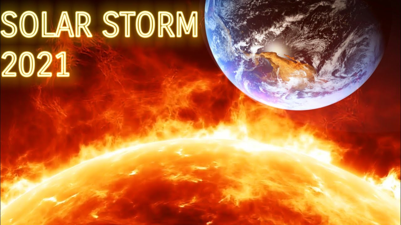 Solar storm hit Earth at 40 km/sec | solar storm September 2021 - YouTube