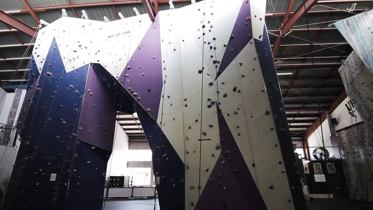 New Walltopia Climbing Wall at UrbanClimb! - YouTube