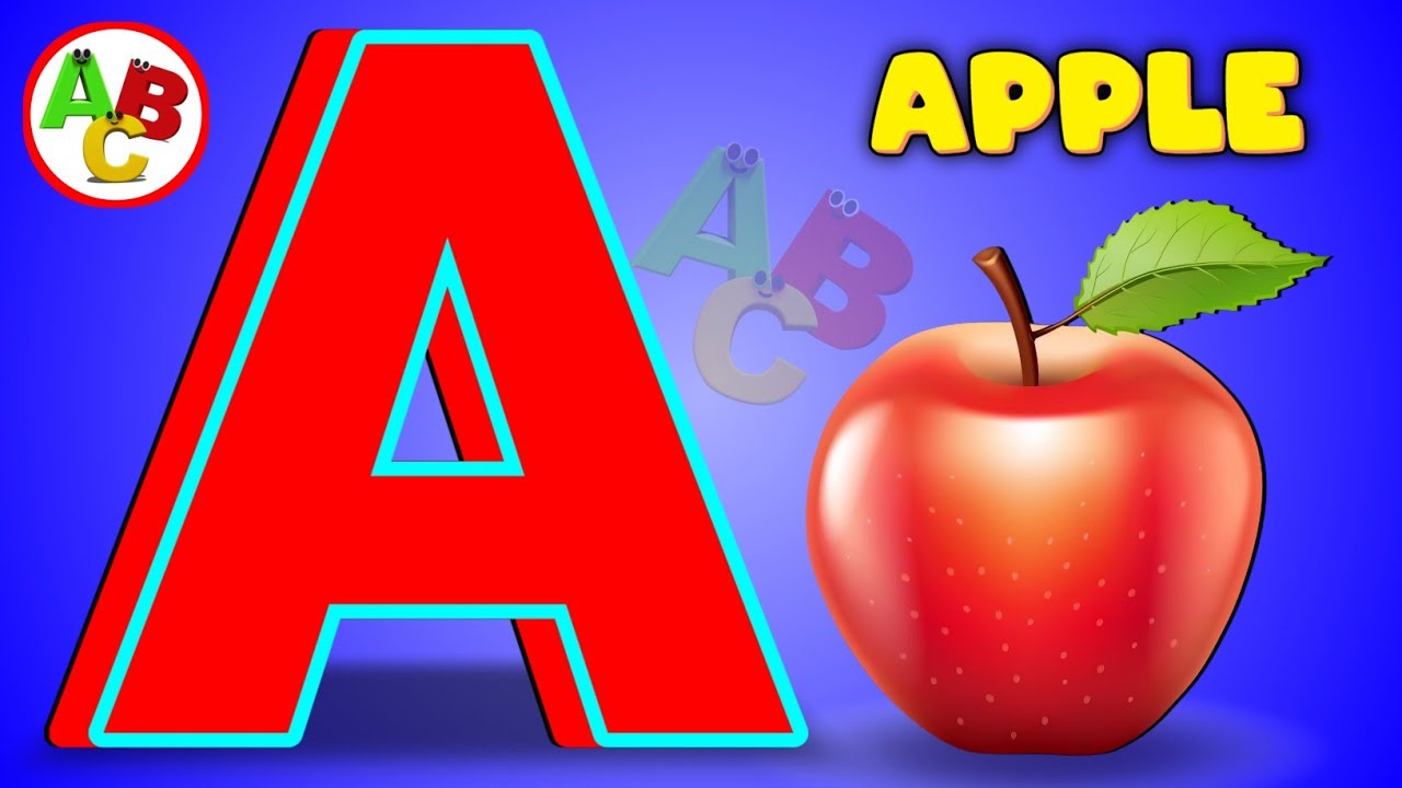 A for Apple 🍎 A says Aaa! | Phonics Song with Sound & Fun Animation ...