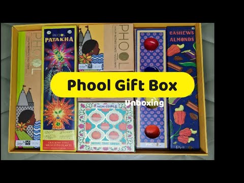 Phool Gift Box made Specially for Diwali - YouTube