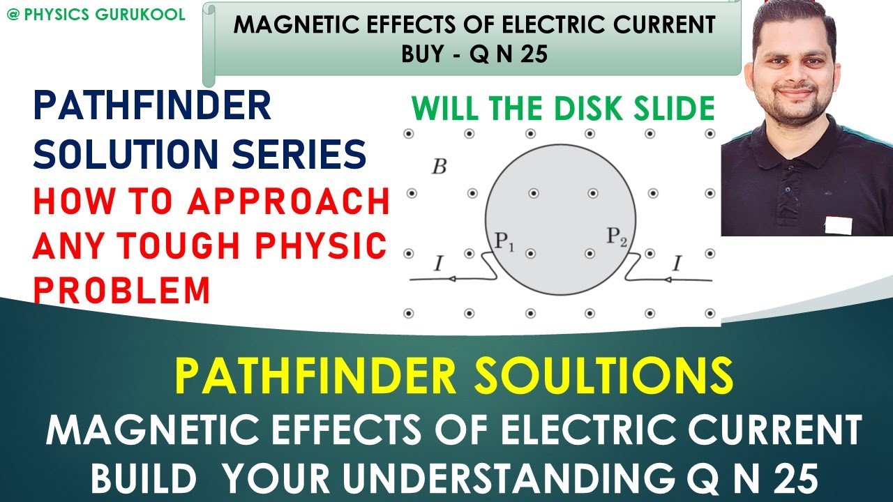 PATHFINDER PHYSICS SOLUTION|| MAGNETIC EFFECTS OF ELECTRIC CURRENT ...