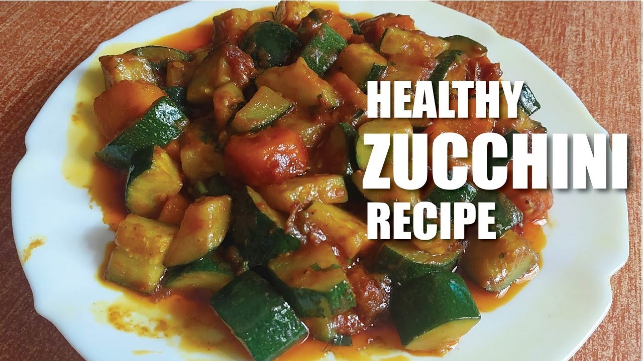 Healthy Stir Fry Zucchini Recipe/Courgette Recipe/How to Cook Zucchini with Carrot/Savory ...