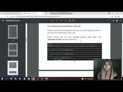 UAS Web Programming 2 || Pertemuan 6 Membuat Form Registrasi User - YouTube