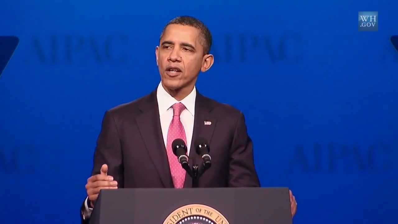 Obama at AIPAC 2012 - Highlights - YouTube