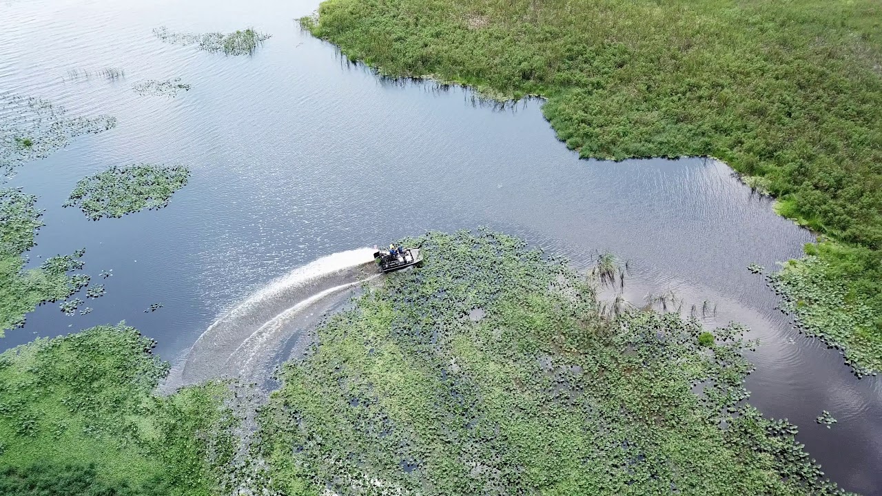 Air Boat - Lake Istokpoga - Jimmy Hughes - Jeff Revenaugh - Ryan Ingle ...
