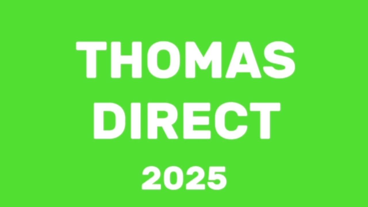 Thomas Direct 2025 - YouTube