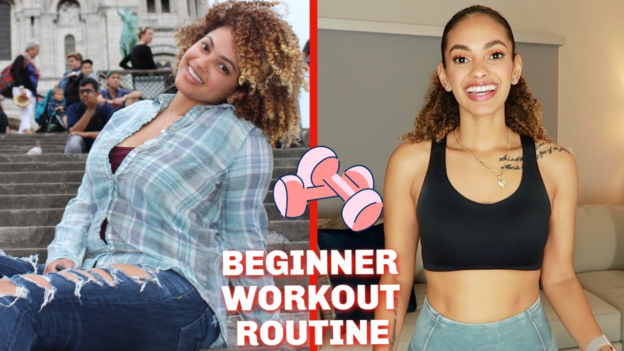 Beginner At Home Full Body Workout Routine (No Jumping, No Equipment ...